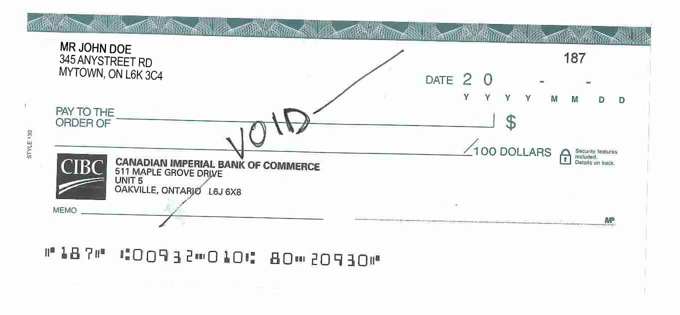 Why do I have to submit a pre-printed cheque or deposit form? - Raise ...